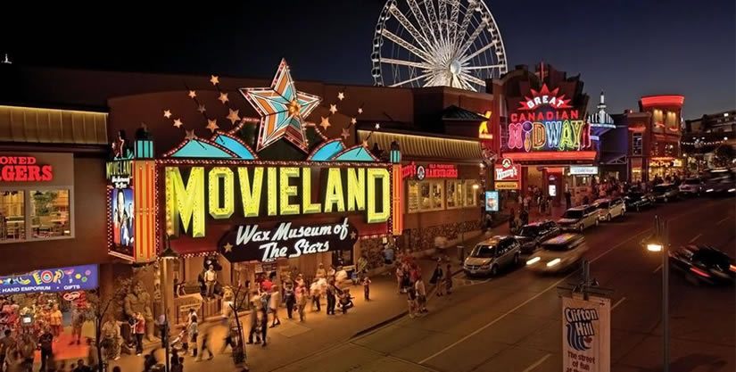 Clifton Hill in Niagara Falls Ontario Clifton Hill in Niagara Falls Ontario