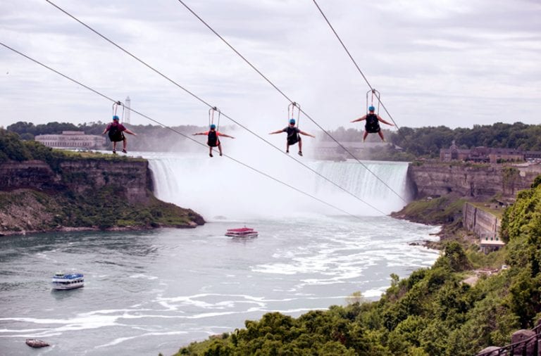 Zipline Niagara Falls!